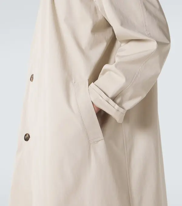 THE ROW Nivara Cotton Poplin Coat