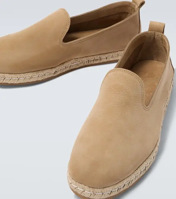 ANCIENT GREEK SANDALS Nomas Leather Espadrilles - Beige