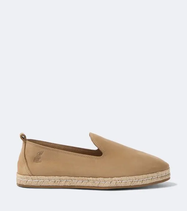 ANCIENT GREEK SANDALS Nomas Leather Espadrilles - Beige