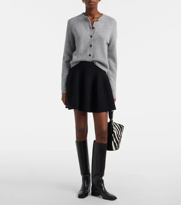 LISA YANG Cashmere Miniskirt - Black