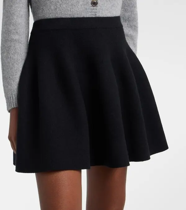 LISA YANG Cashmere Miniskirt - Black
