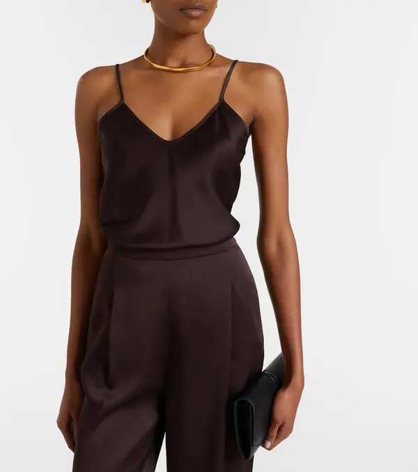 Max Mara Crêpe Satin Camisole