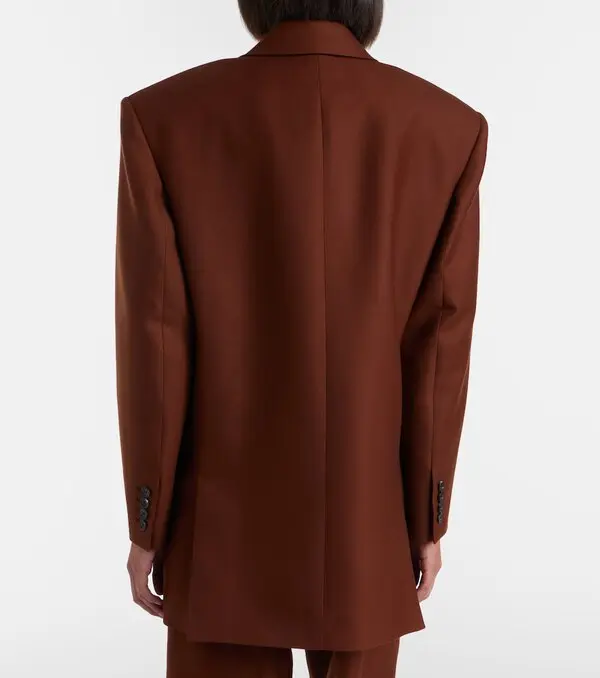 Saint Laurent Double-breasted Cashmere Blazer