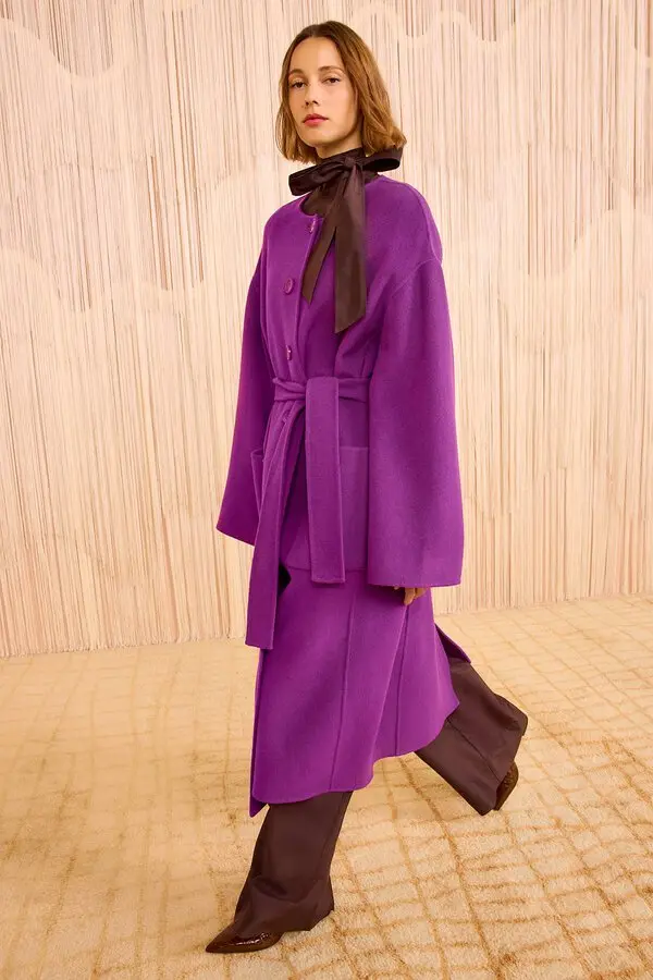 Ulla Johnson Fernanda Double Faced Wool Coat