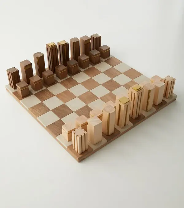 Brunello Cucinelli Walnut Board Game