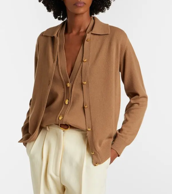 BLAZÉ MILANO Highland Wool And Cashmere Cardigan