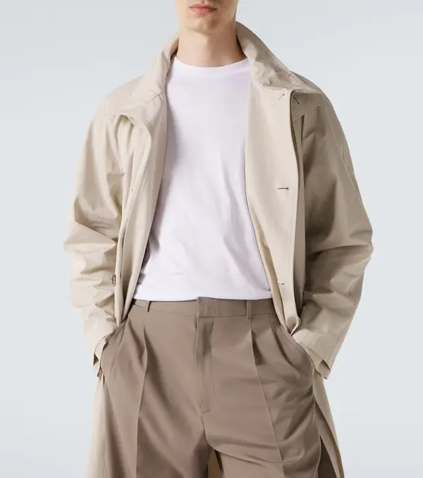 THE ROW Nivara Cotton Poplin Coat