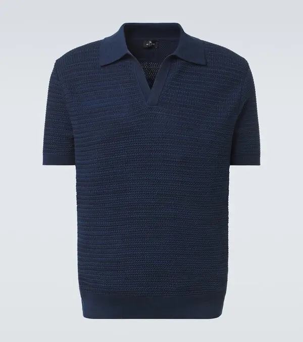 Etro Cotton Polo Sweater