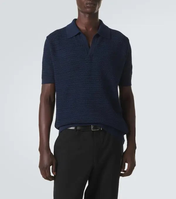 Etro Cotton Polo Sweater