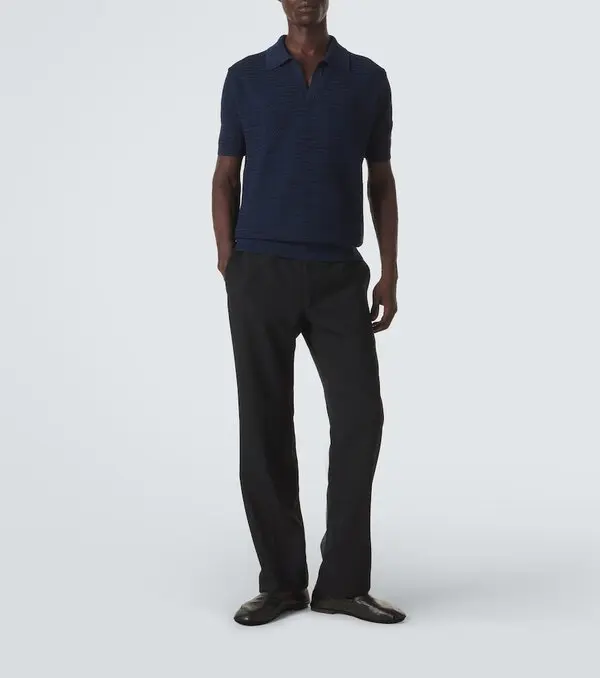 Etro Cotton Polo Sweater