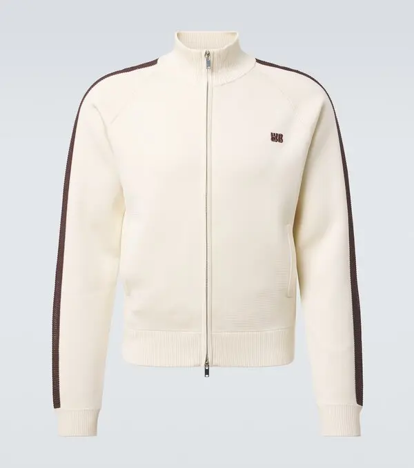 WALES BONNER Tide Track Jacket - White