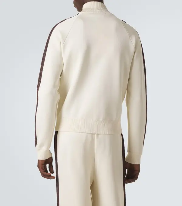 WALES BONNER Tide Track Jacket - White