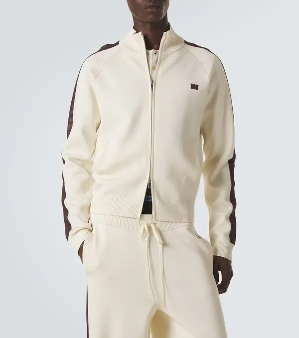 WALES BONNER Tide Track Jacket - White