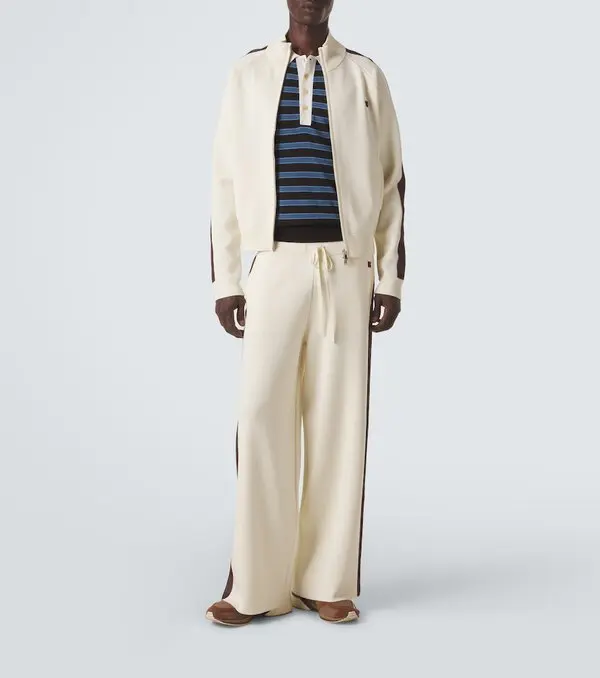 WALES BONNER Tide Track Jacket - White