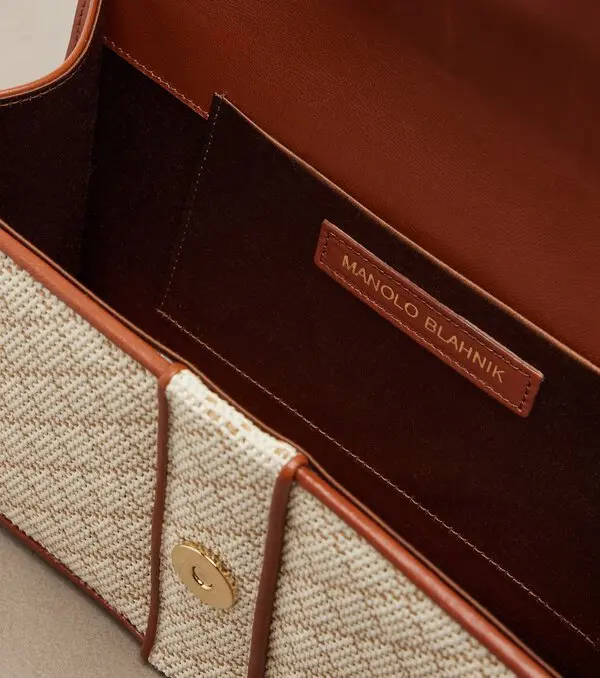 Manolo Blahnik Maycap Clutch