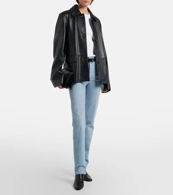 FRAME Le Sleek Long Straight Jeans