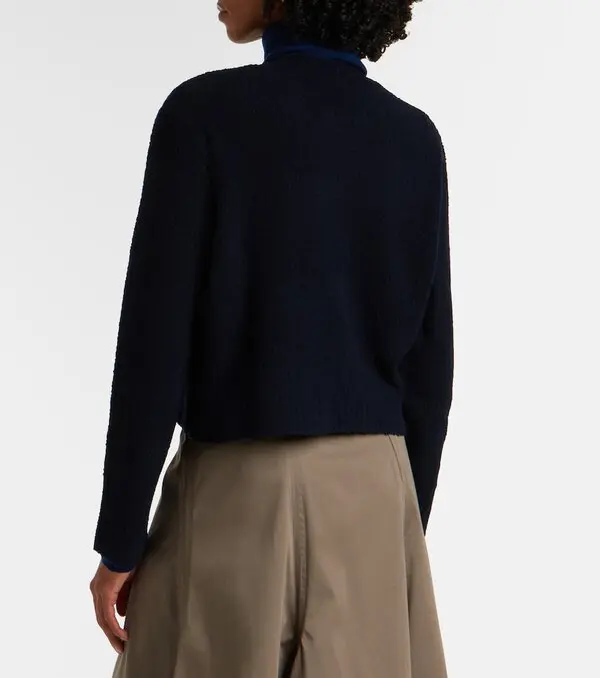 Altuzarra Harris Cropped Wool-blend Cardigan