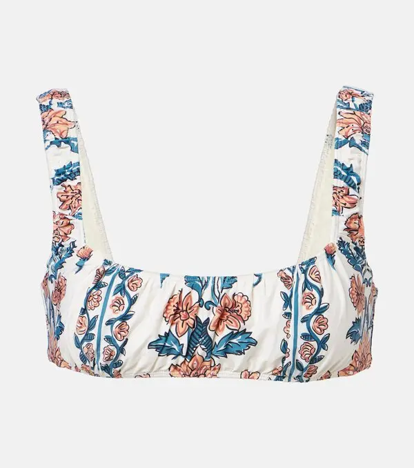 MONTCE Zoe Floral Bikini Top - Multicoloured