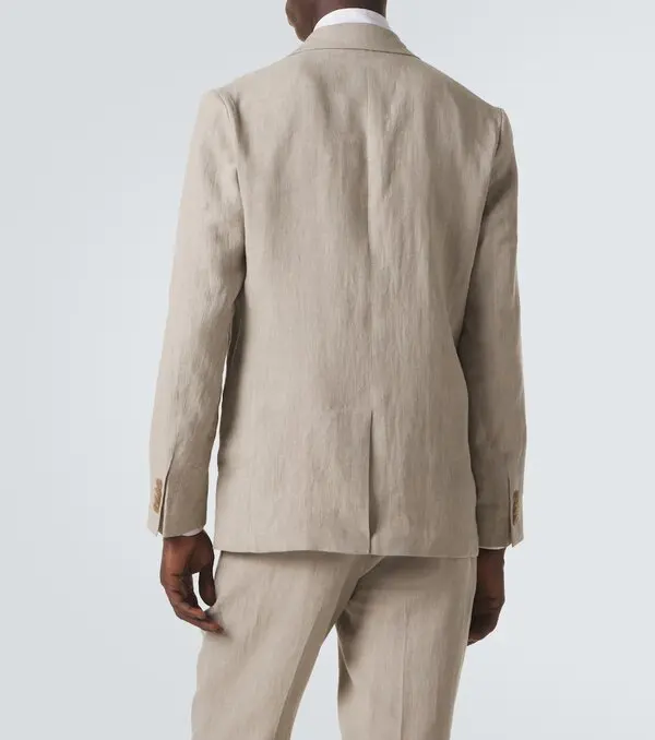 Sunspel Linen Blazer