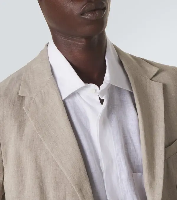 Sunspel Linen Blazer