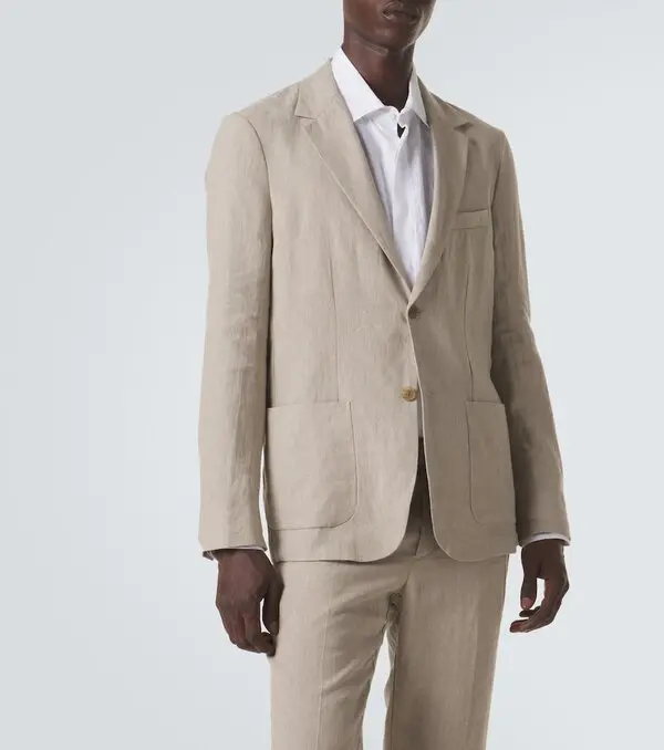 Sunspel Linen Blazer