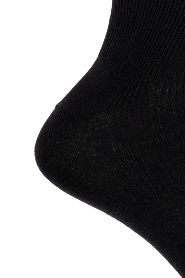 VIVIENNE WESTWOOD Embroidered Cotton Ribbed Socks