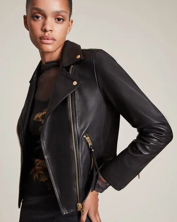 ALLSAINTS Dalby Leather Biker Jacket