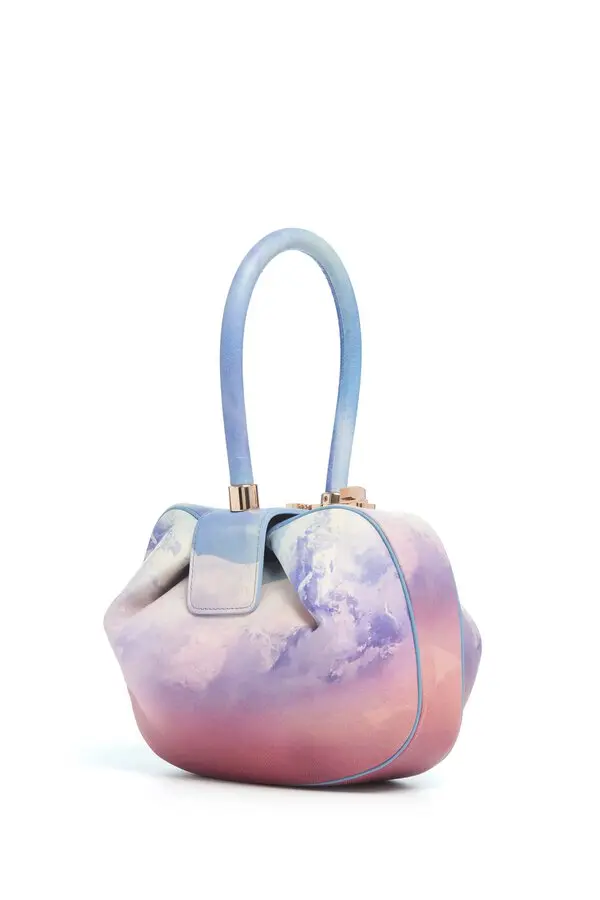 Gabriela Hearst Nina Bag In Nappa Leather With Landscape Print