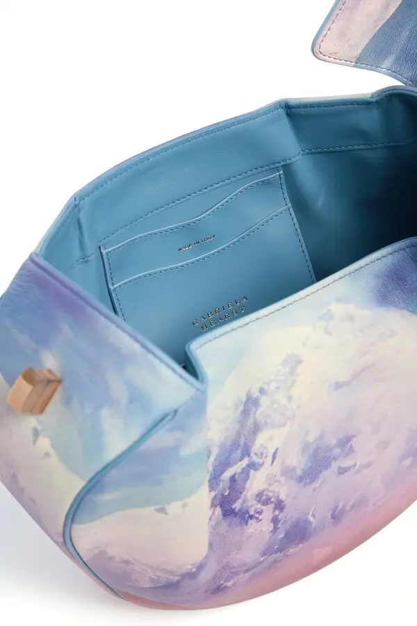 Gabriela Hearst Nina Bag In Nappa Leather With Landscape Print