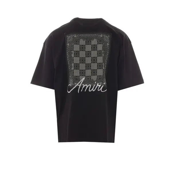 Amiri Ma Check Patch Skate T-shirt