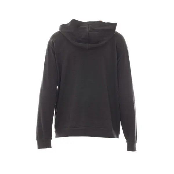 Brunello Cucinelli Cotton And Silk Interlock Hooded Top With Zipper Pull