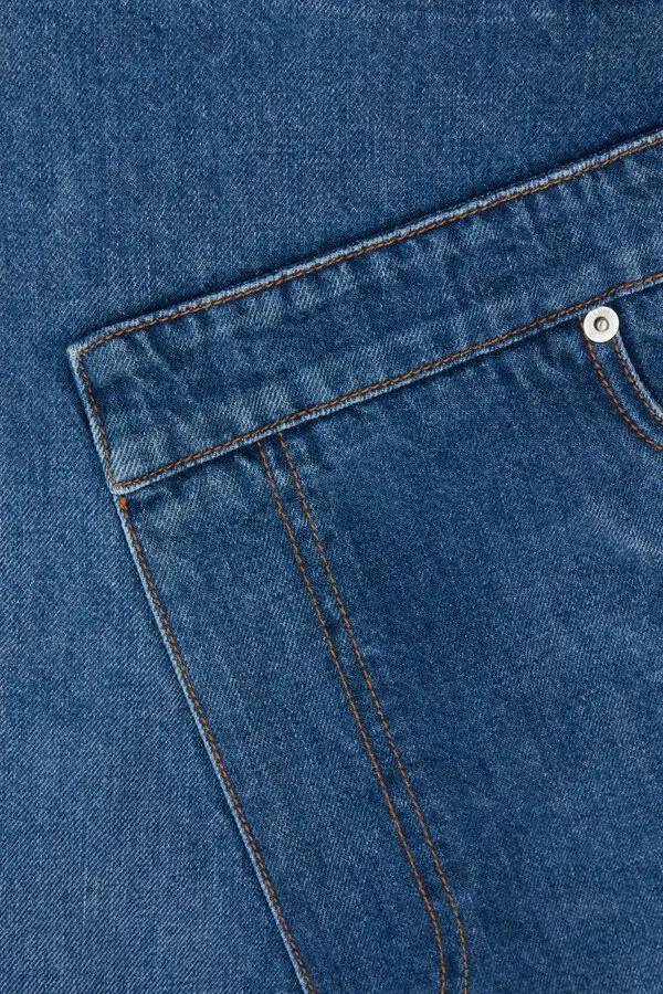 JW Anderson Asymmetrical Denim Skirt