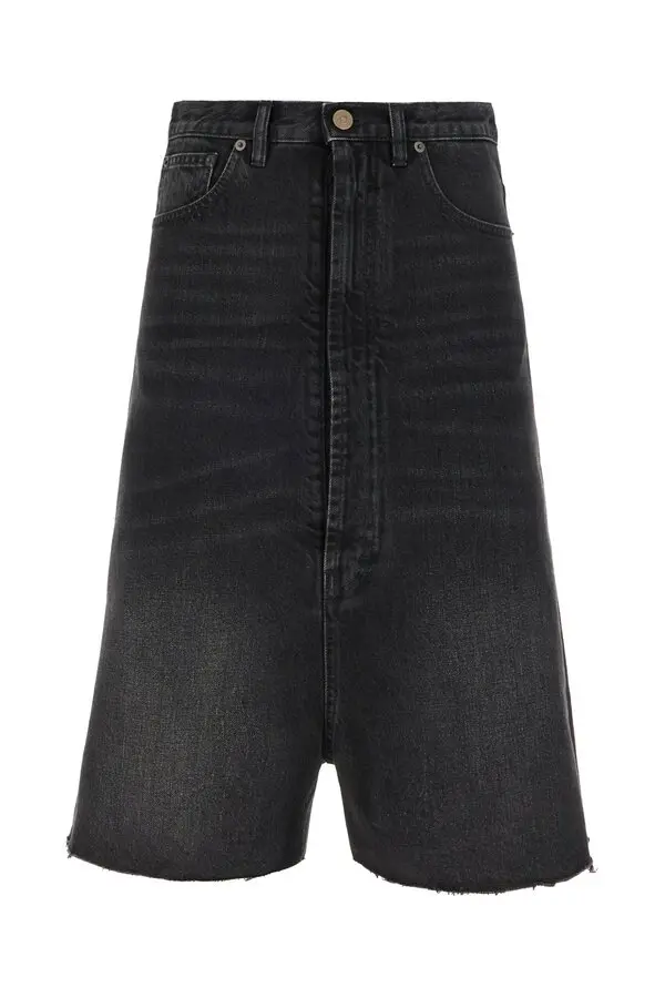 MAISON MARGIELA High Rise Denim Shorts - Multicolor