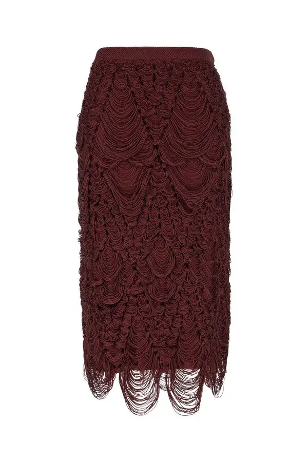 FERRAGAMO Embellished Skirt