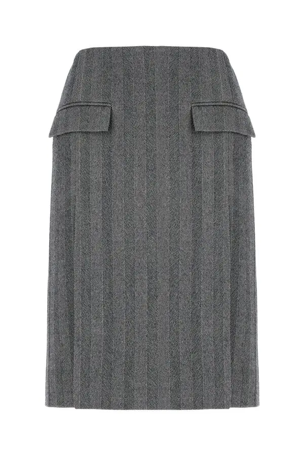 FERRAGAMO Pin Stripe Skirt