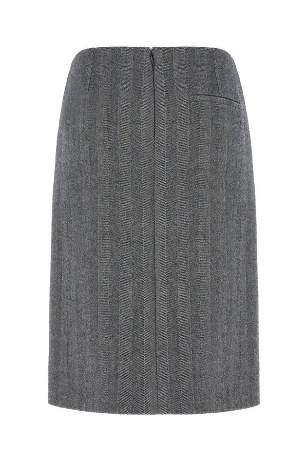 FERRAGAMO Pin Stripe Skirt