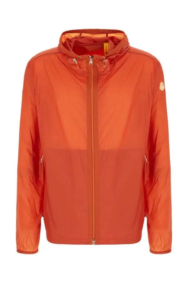 Moncler Hooded Zip-up Jacket