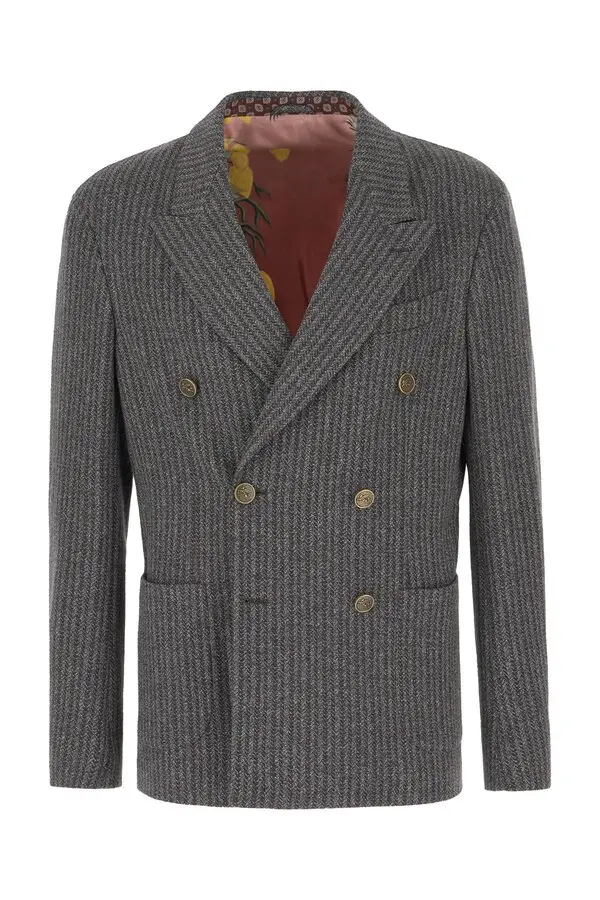 Etro Double-breasted Blazer