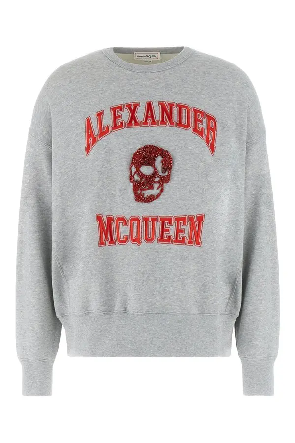 Alexander McQueen Embellished Skull Sweatshirt - Multicolor