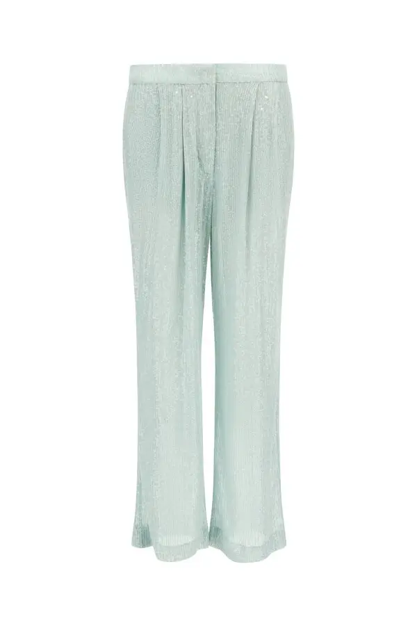ROTATE BY BIRGER CHRISTENSEN Sequined Wide-leg Trousers