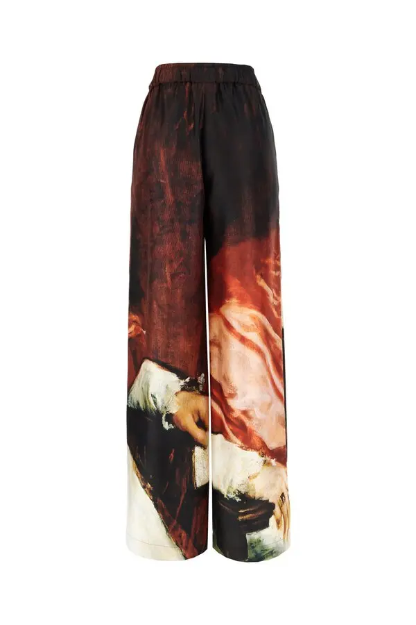 Alexander McQueen Printed Trousers