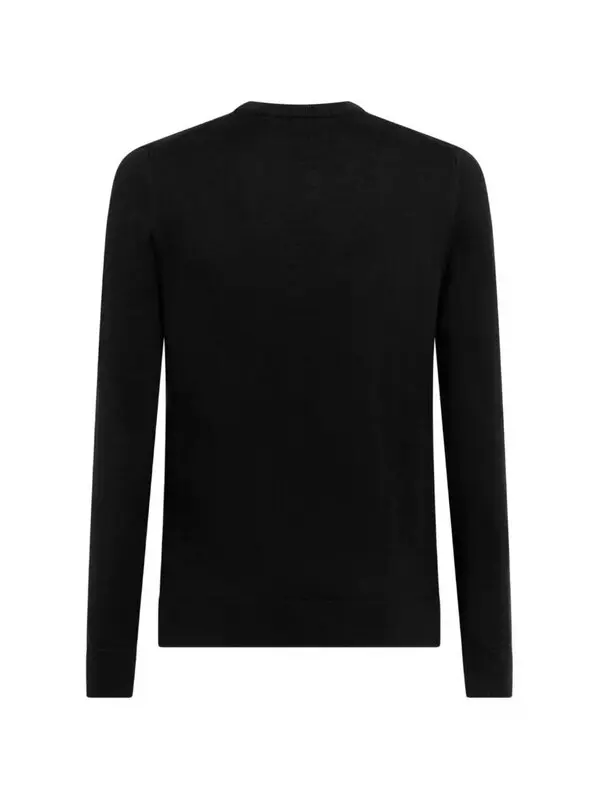 Alpha Studio Crew Neck Long Sleeve Sweater
