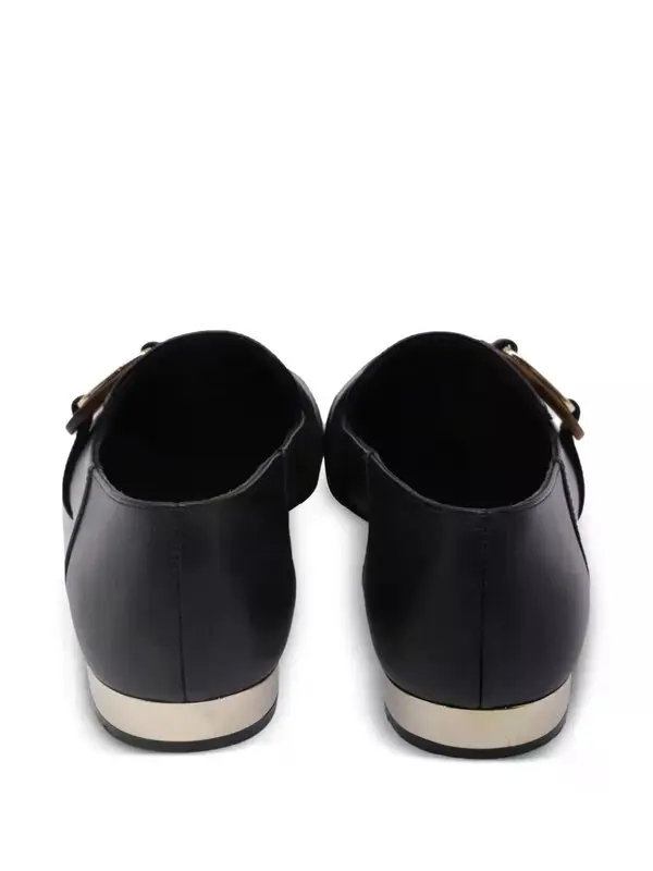 FERRAGAMO Logo Buckled Loafers