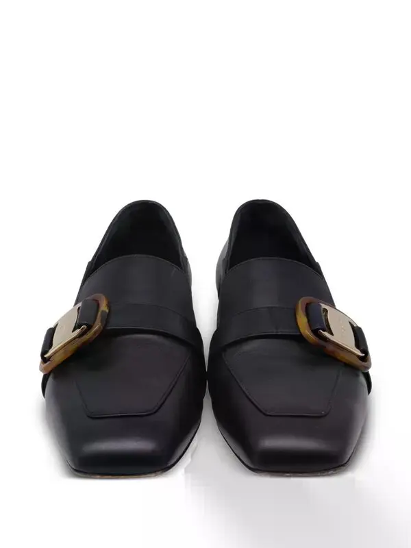 FERRAGAMO Logo Buckled Loafers