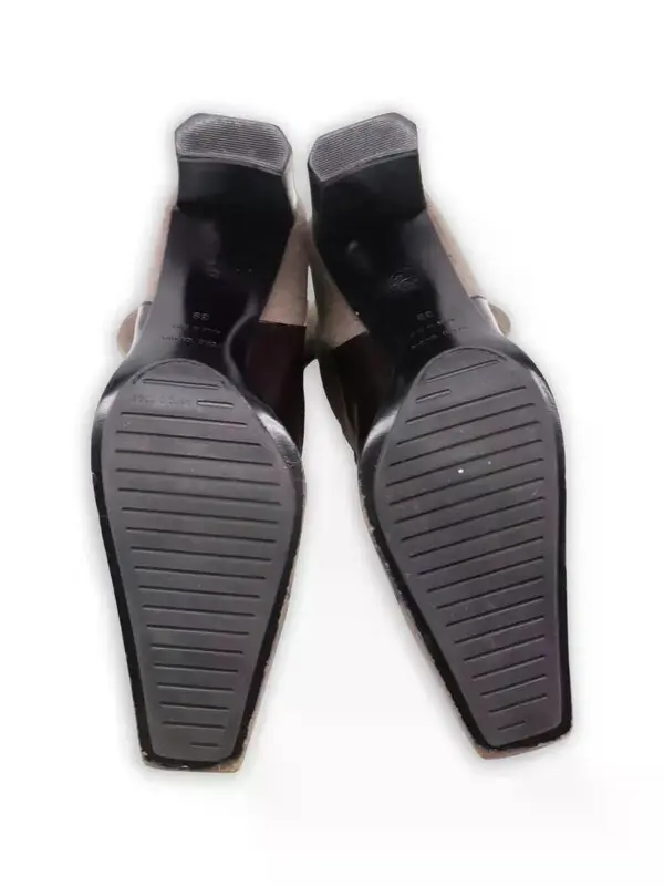 SERGIO ROSSI Two-toned Ankle Boots