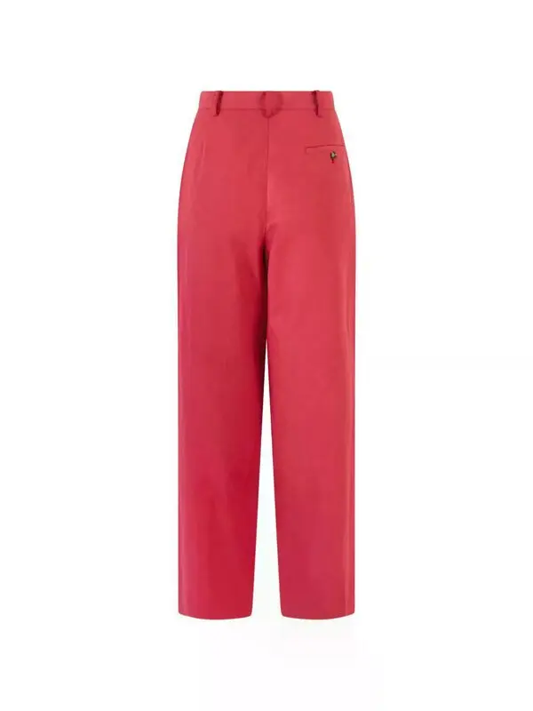 Rosie Assoulin Cotton Pleated Trousers