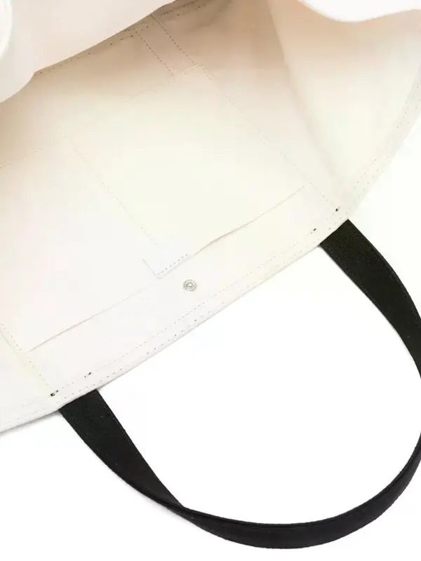 TOTEME Contrast Trim Canvas Tote Bag