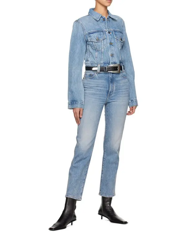 Khaite Abigail High Waist Jeans