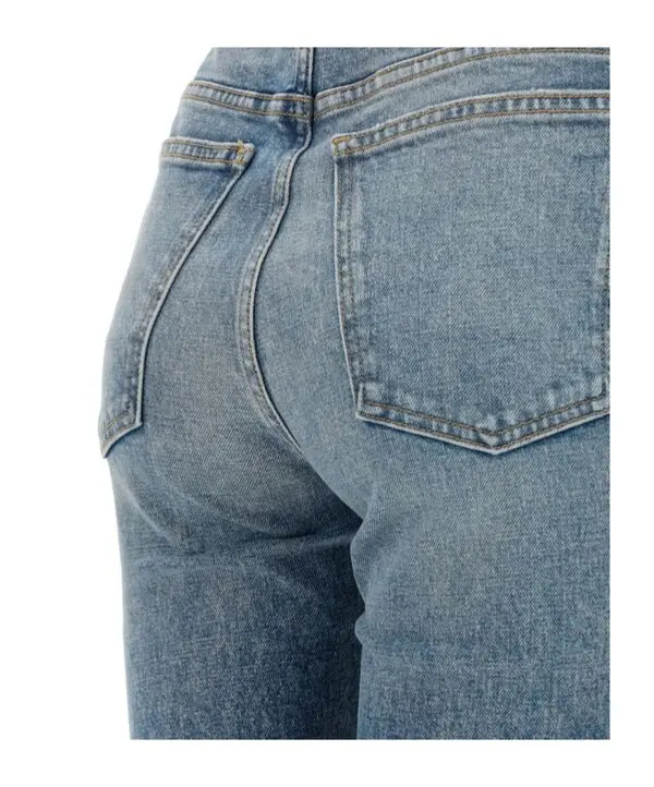 Khaite Abigail High Waist Jeans