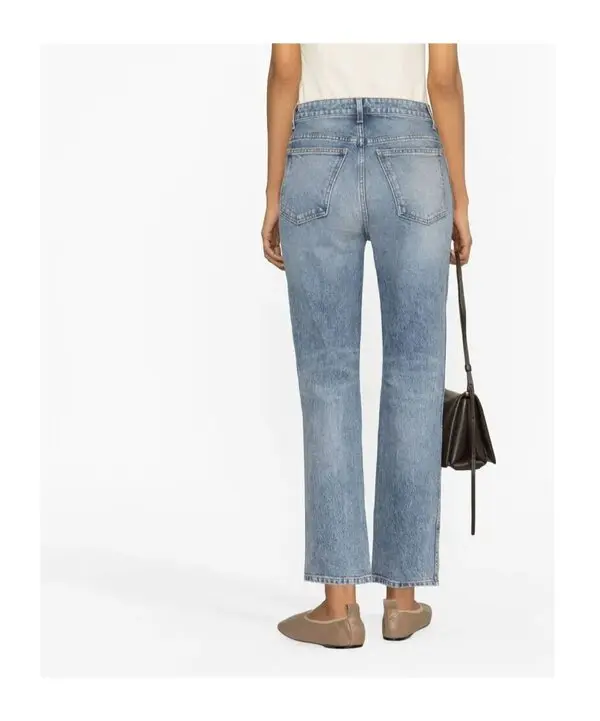 Khaite Abigail High Waist Jeans
